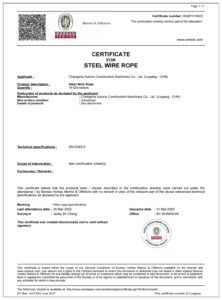 Aulone | High performance wire rope manufacturer you can reply on